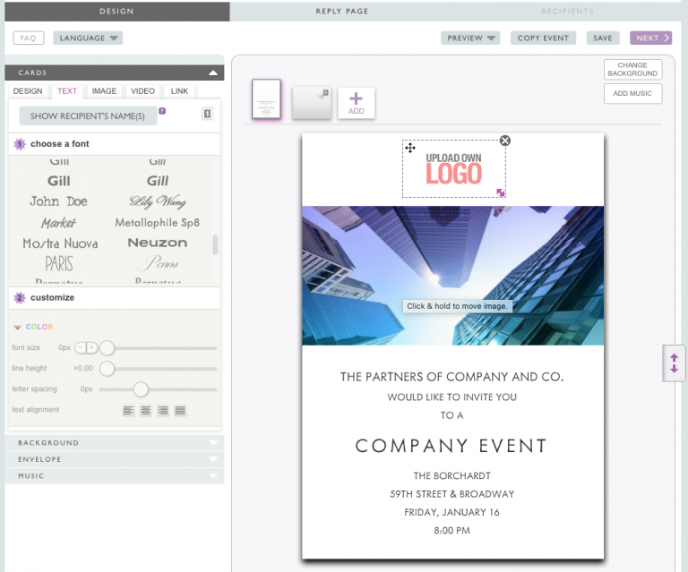 Eventkingdom Magazine | Fine card designs for paperless online cards ...